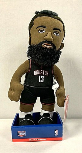 James Harden Houston Rockets NBA Plush 10" Doll Figure NIB | eBay