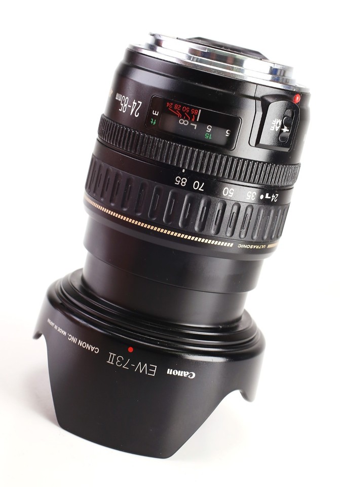 Canon EF 24-85mm F3.5-4.5 AF Ultrasonic USM Zoom Lens EOS DSLR Front ...