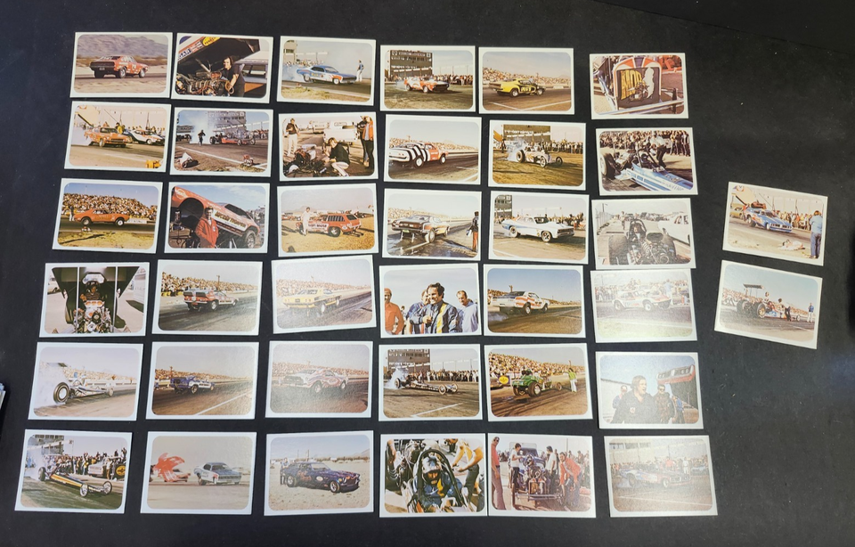 1972 FLEER AHRA RACEUSA Drag Racing Cards Nice Complete Set | eBay