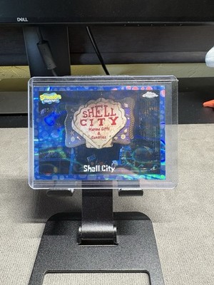 2025 TOPPS CHROME SPONGEBOB SHELL CITY BLUE BUBBLEFRACTOR #D /99 | eBay