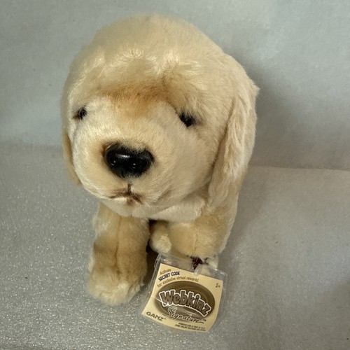 Webkinz Signature Yellow Labrador Retreiver New and Unused Tags ...