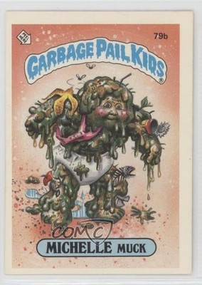 1985 Garbage Pail Kids Series 2 Michelle Muck (Messy Tessie Puzzle Back ...