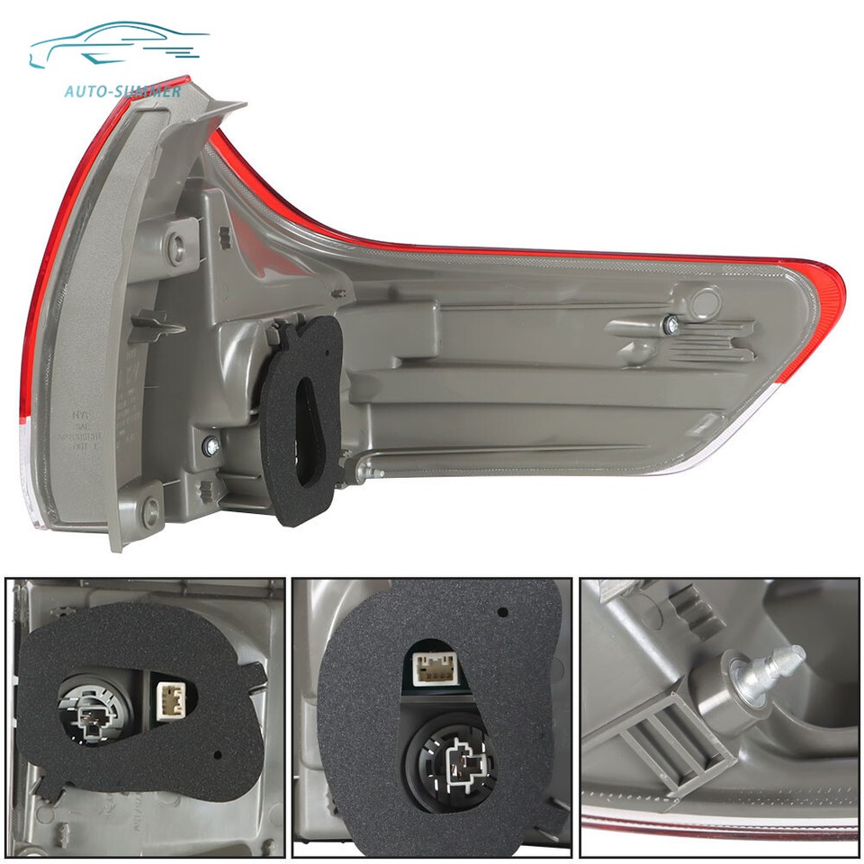 For 2011-2014 Toyota Sienna Brake Lamp Red Outer Driver Left Side Tail ...