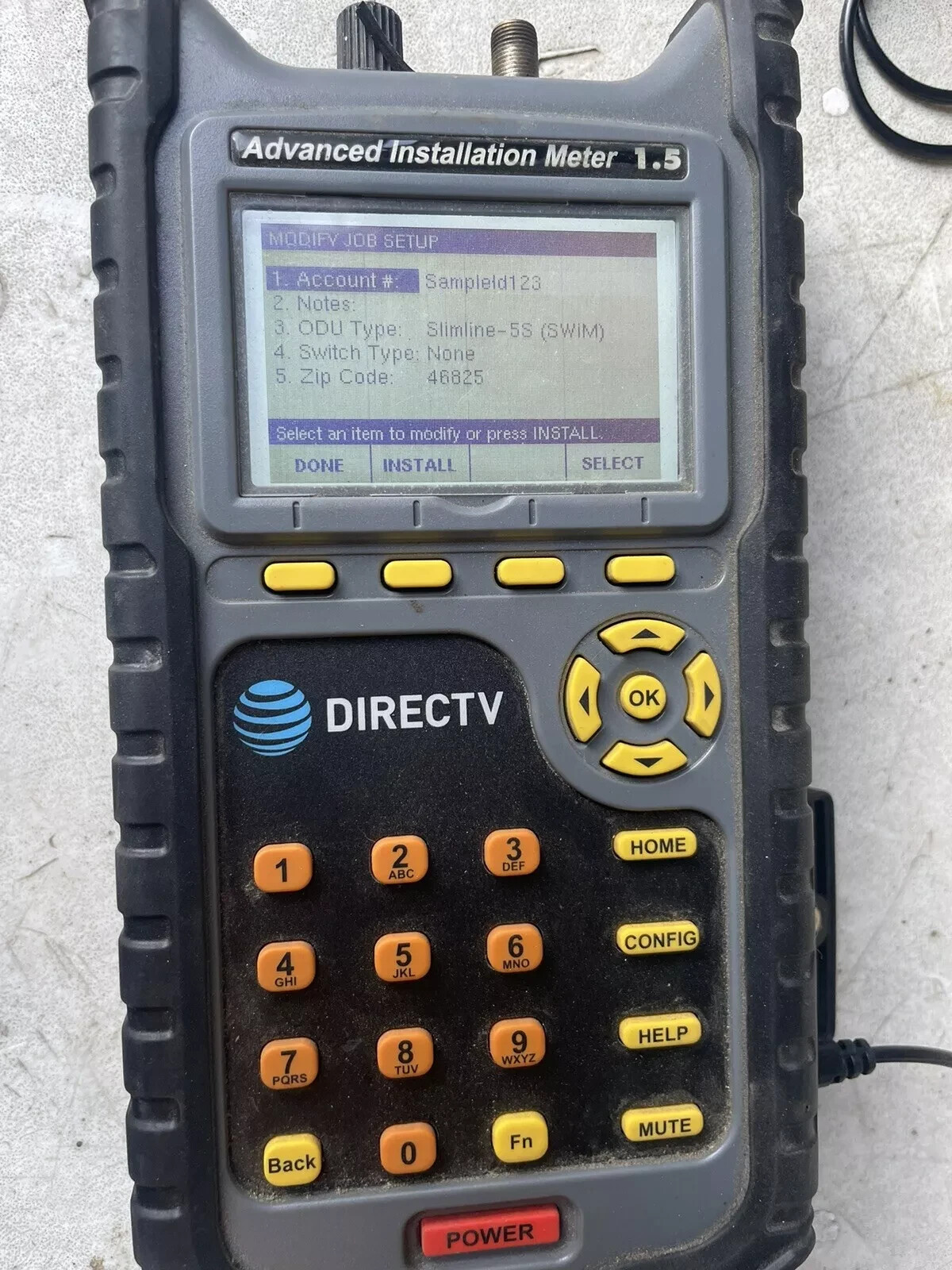 Directv Advanced Installation Meter 1.5 Satellite TV Signal Locator ...