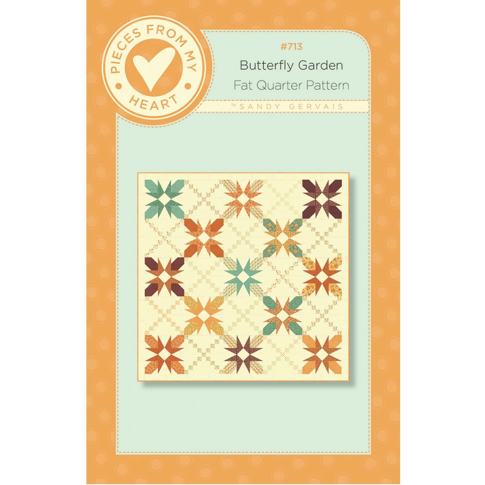 Butterfly Garden Quilt Pattern by Pieces From My Heart #713 | eBay