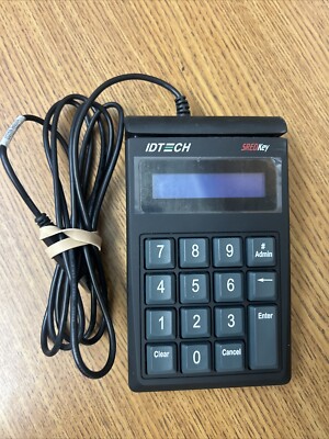 ID TECH SREDKey Key Pad + USB MagStripe Reader IDSK-534833TEB | eBay