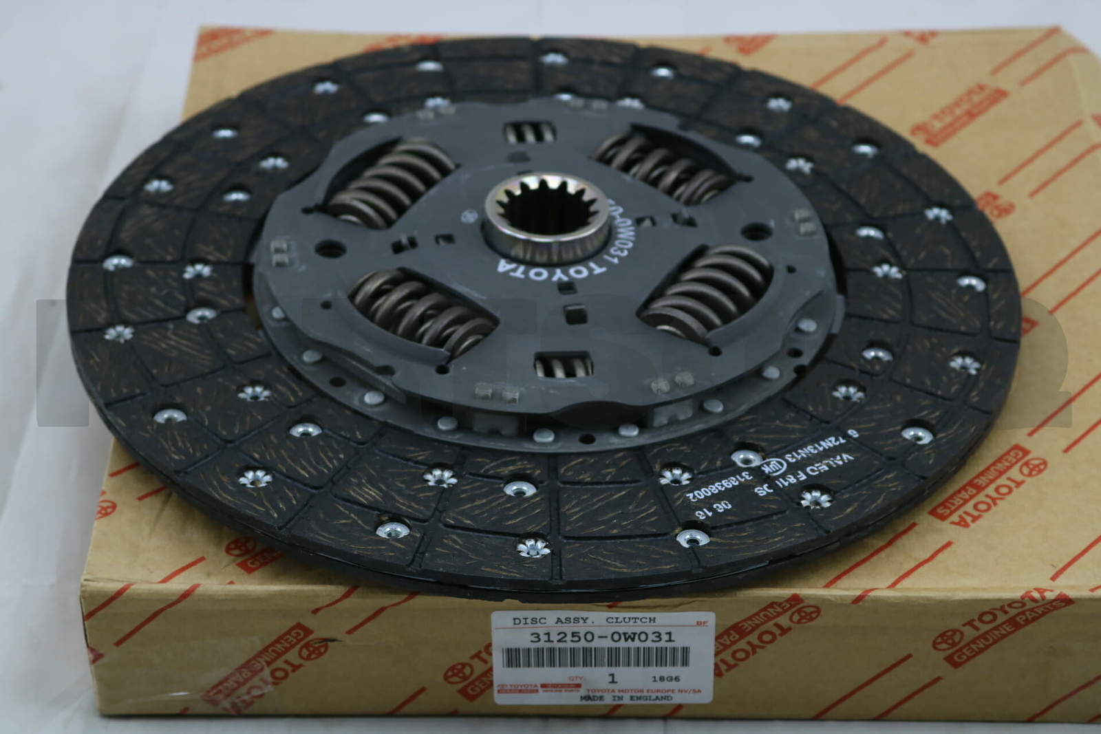 312500W031 Genuine Toyota DISC ASSY, CLUTCH 31250-0W031 | eBay