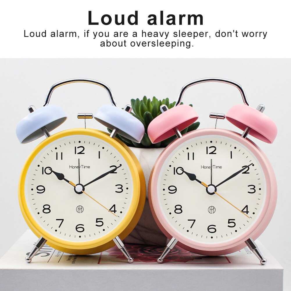 Super Loud For Heavy Sleeper With Backlight Student Alarm Clock Bedroom ...