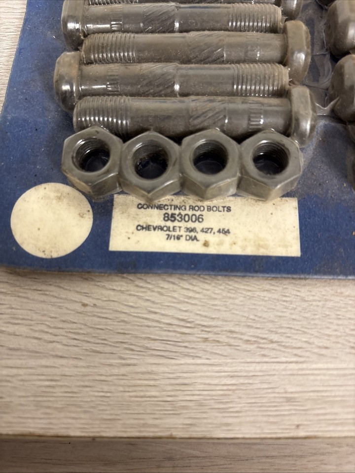 Pioneer 7/16 Connecting Rod Bolts For Big Block Chevy BBC Dimple Rod ...
