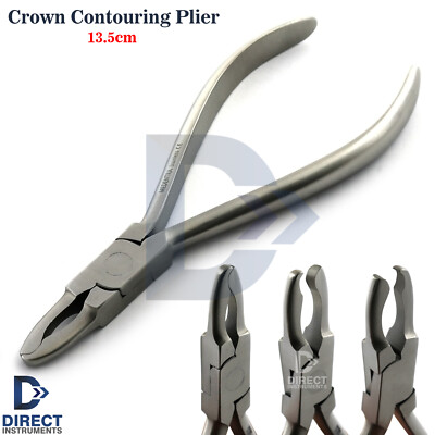 Dental Crown Contouring Plier 13.5cm Orthodontic Utility Band Reshaping ...