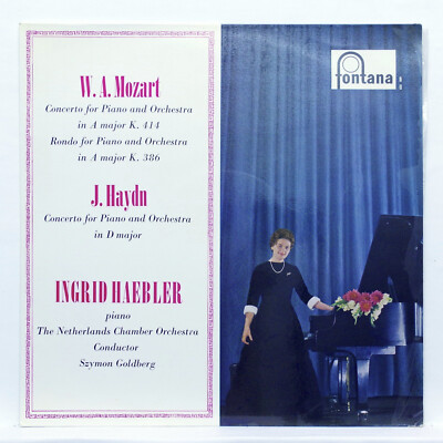 INGRID HAEBLER - MOZART & HAYDN piano concertos - FONTANA LP EX++ | eBay
