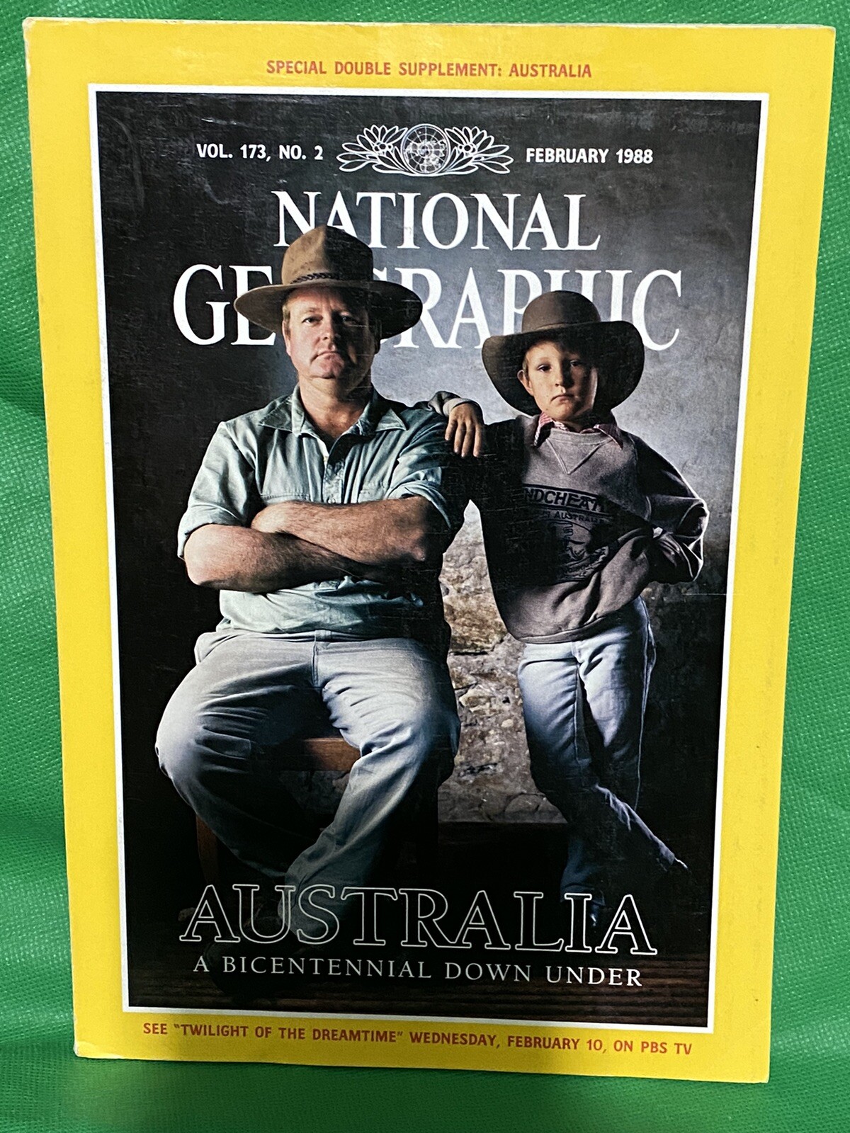 National Geographic Magazine February 1988 Australia A Bicentennial ...