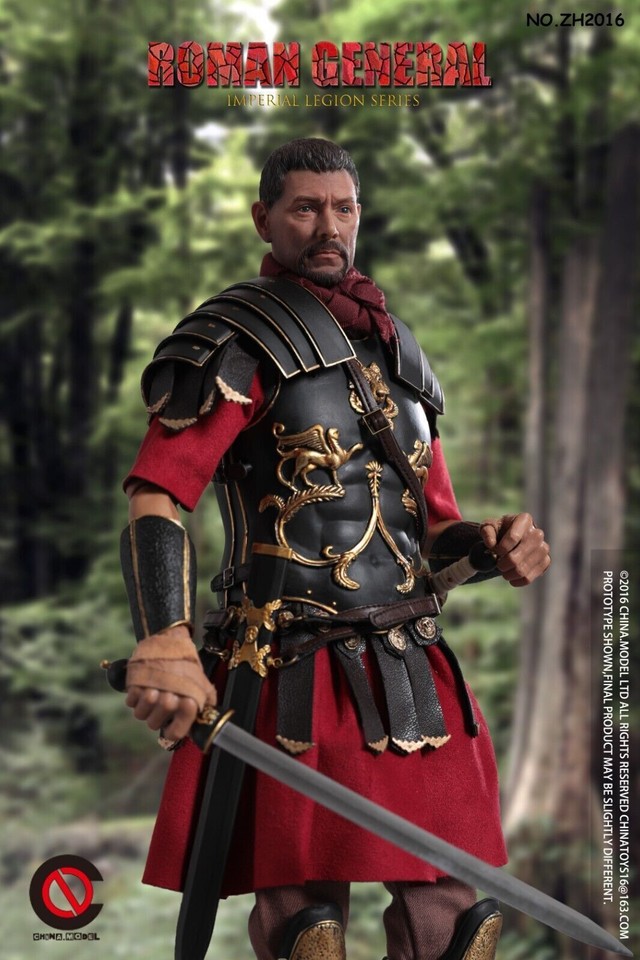NEW Warriors KNIGHT Rome Imperial General with Metal Armor 1/6 FIGURE ...