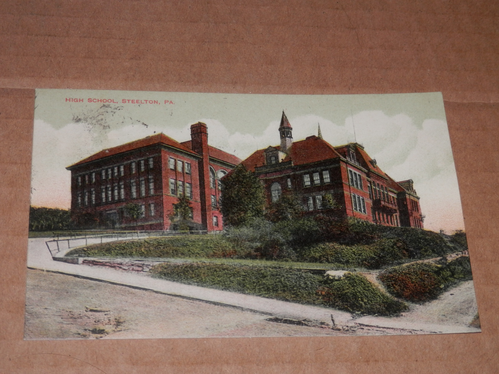 STEELTON PA - 1907-1915 ERA POSTCARD - HIGH SCHOOL - DAUPHIN COUNTY | eBay