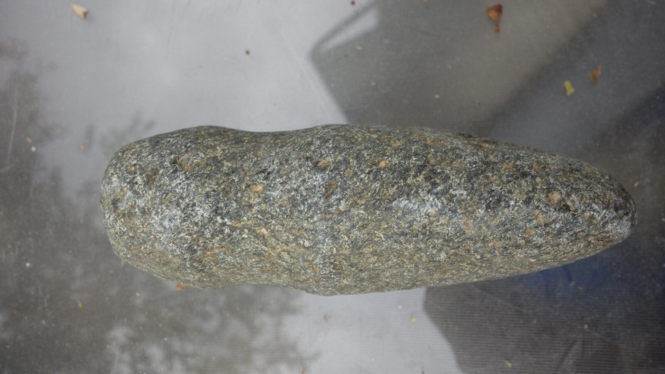 Large Archaic Period Native American Stone Axe Head From Iowa Over ...
