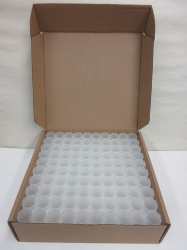 Box of 100 Guardhouse Square Coin Tubes Quarter Washington Statehood ...