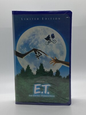 E.T. The Extra Terrestrial 2002 VHS 20th Anniversary Limited Edition ...