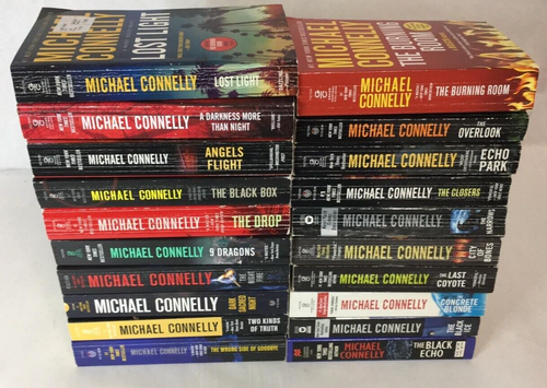 Huge lot of 20 Harry Bosch Series Books by Michael Connelly PB Set Near ...