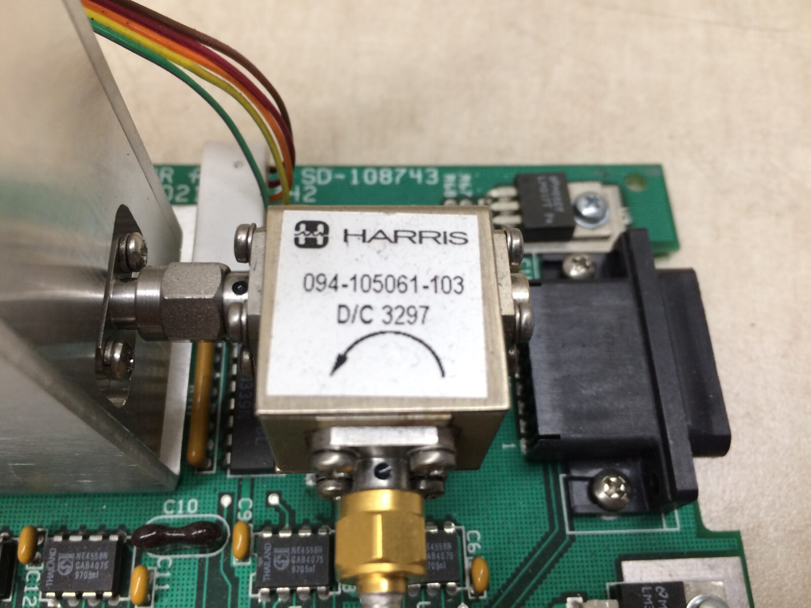 Harris G GHZ Reciver RF Assy SD-108620-001 M2, S0-108743, SD110009-208 ...