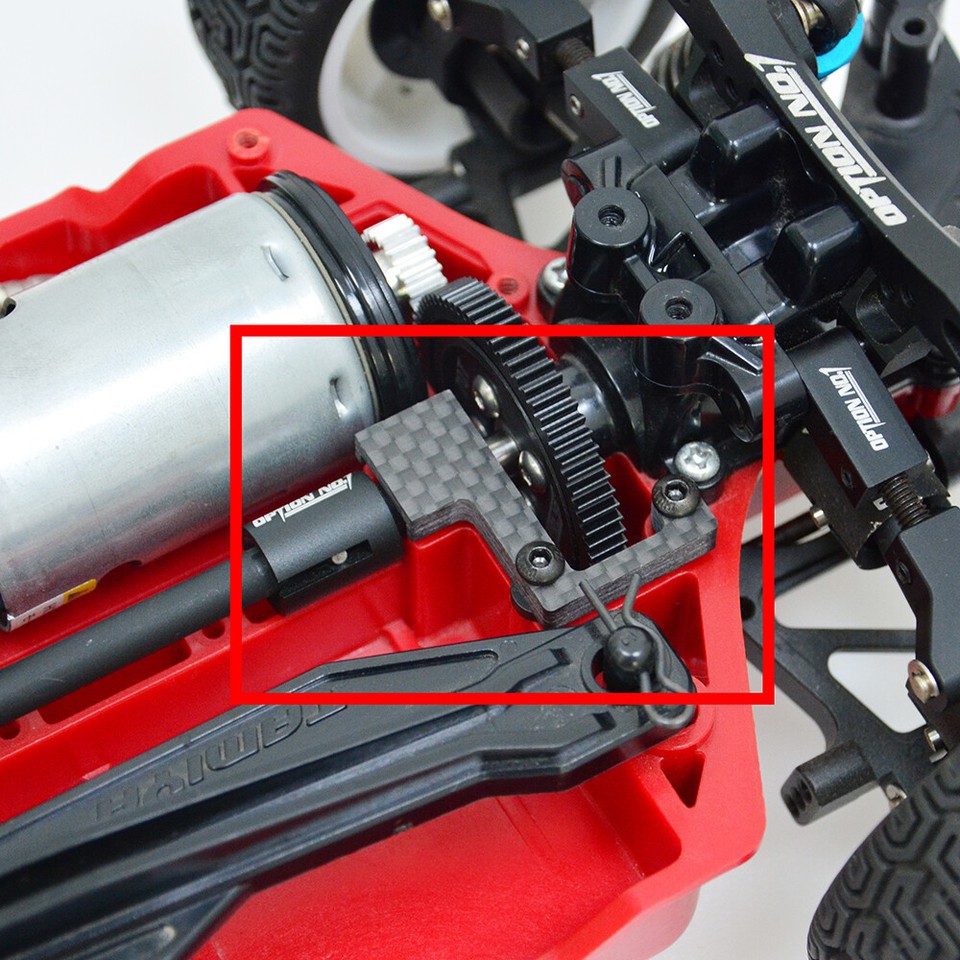 Carbon Gear Box Differential Shell Case for Tamiya TT-02 TT-02B RC ...