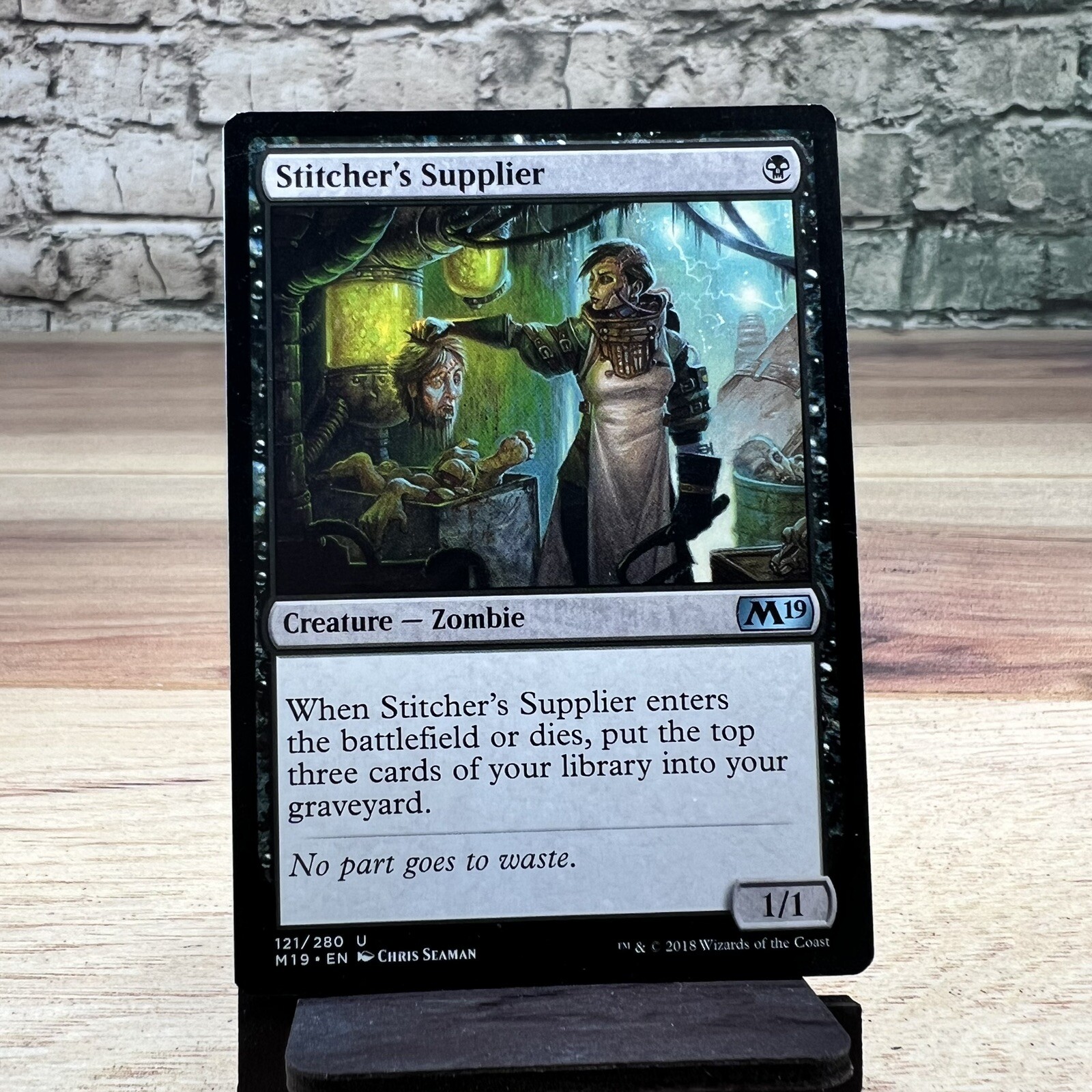 Stitcher's Supplier Core Set 2019 / M19 NM Black Uncommon MAGIC CARD | eBay