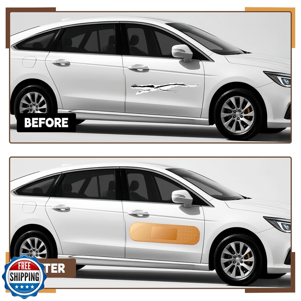 2PCS Car Bandaid Sticker 24 x 6.6 Inches Giant Bandaid Sticker, Car ...