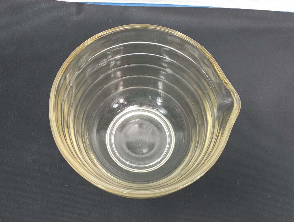 Vintage Pyrex Westinghouse Mixing Bowl Nested Clear Bee Hive With ...