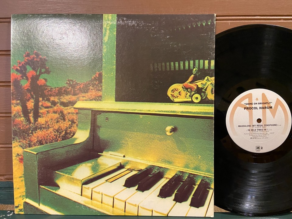 PROCOL HARUM - Shine On Brightly - SP-4151 Vintage Vinyl lp 1968 Lp N/M ...