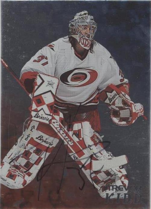 1998-99 In the Game Be A Player - Trevor Kidd #22 Silver Autographs (AU ...