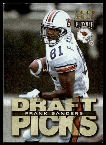 1995 Playoff Absolute 198 Frank Sanders Arizona Cardinals RC Football ...