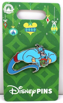 Christmas Holiday Aladdin Genie Gift Present Disney Pin | eBay