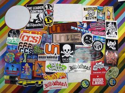 vtg 1990s early 2000s Asstd. skateboard sticker - Larry Clark Arnette ...