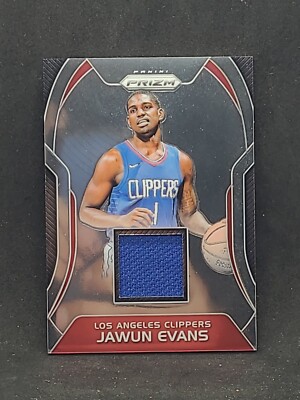 2017-18 Panini Prizm Jawun Evans SENSATIONAL SWATCHES! LA Clippers ...