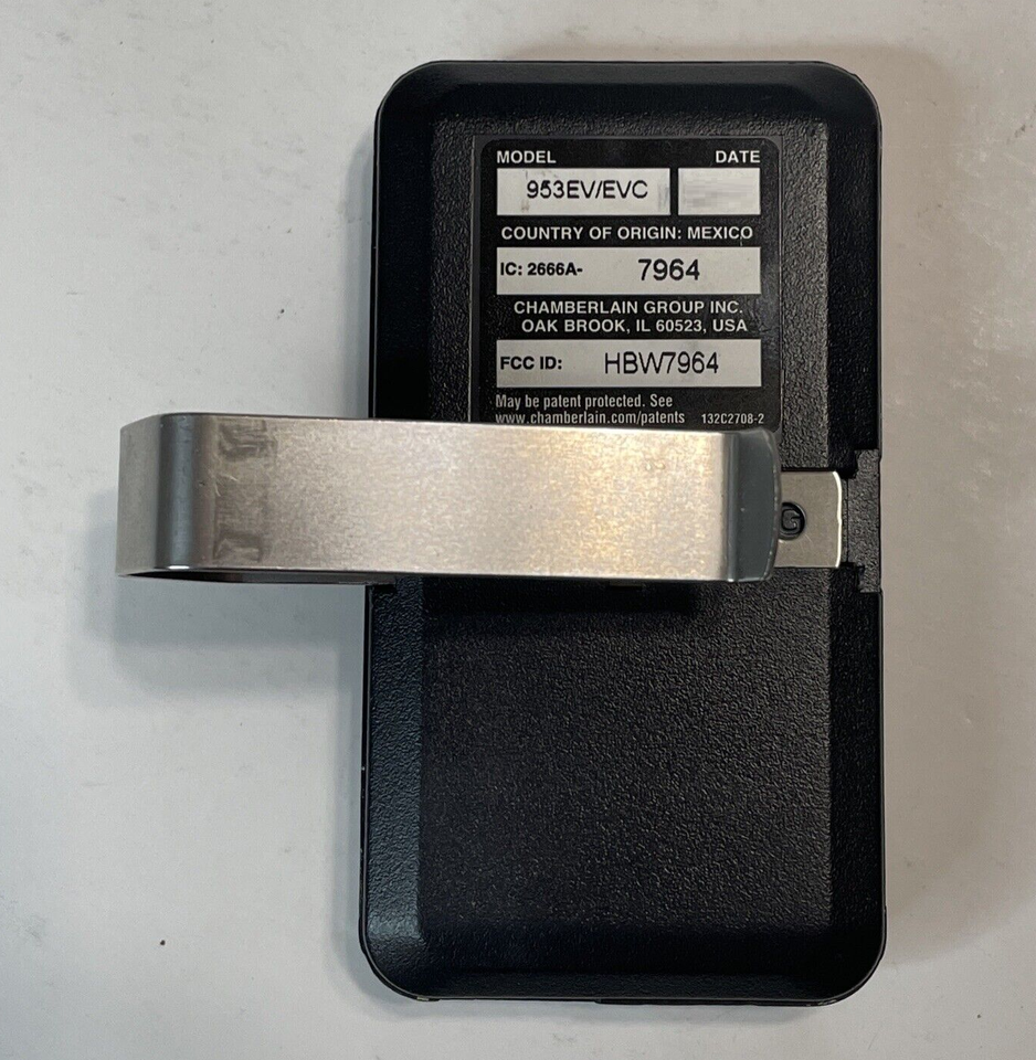 Chamberlain Universal Clicker 3 Button Garage Door Remote Opener 953EV ...
