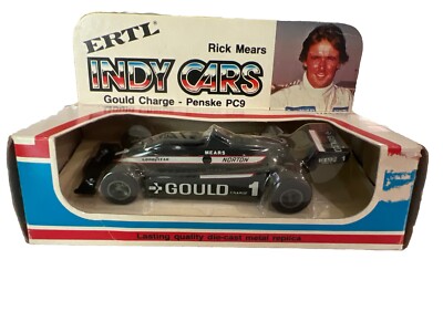 Ertl Indy Cars Rick Mears Gould Charge Penske PC9 Diecast Vintage ...