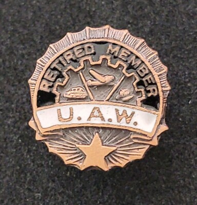 VINTAGE UAW RETIREE | eBay