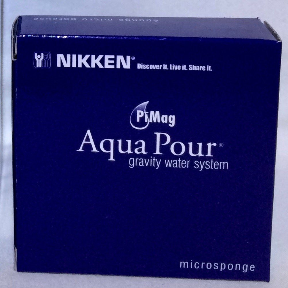 Nikken PiMag Aqua Pour Gravity Water System Microsponge 1362 Filter ...