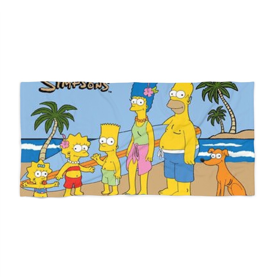 New Simpsons Beach Towel | eBay