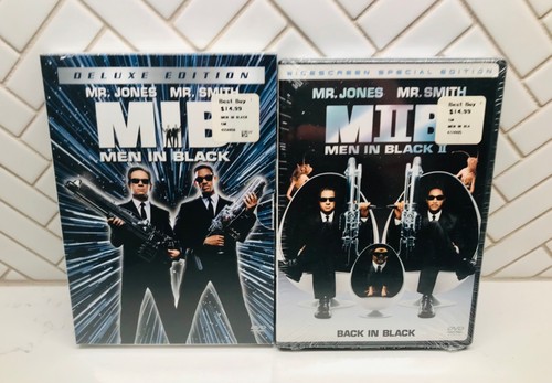 MIB I (Deluxe Edition W/ Slip Cover) & II (Widescreen) DVD Set Will ...