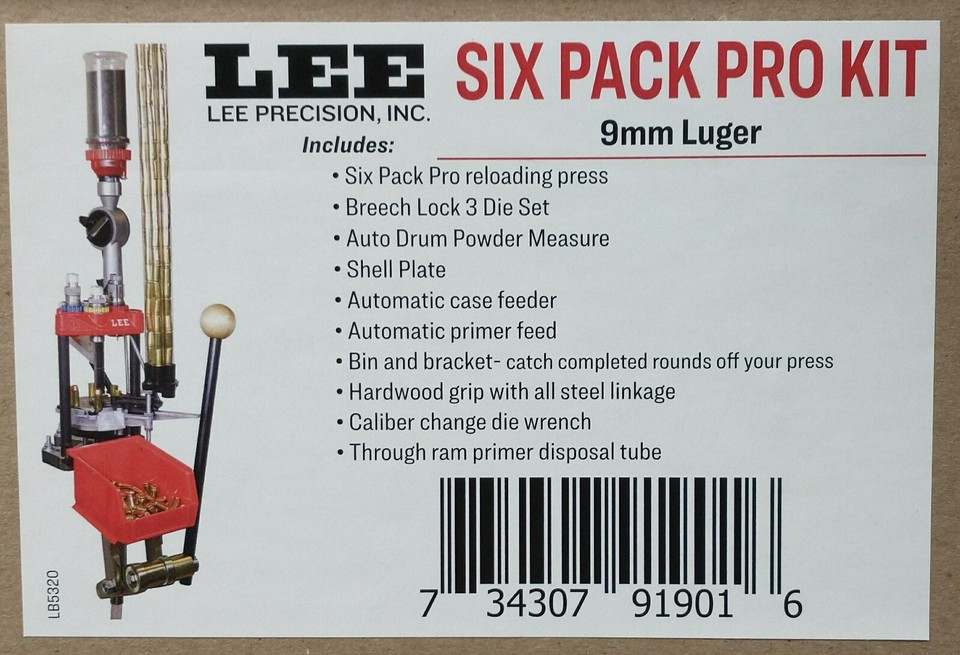 Lee Pro 6000 Six Pack Progressive Press for 223 Remington NEW! 91899 | eBay