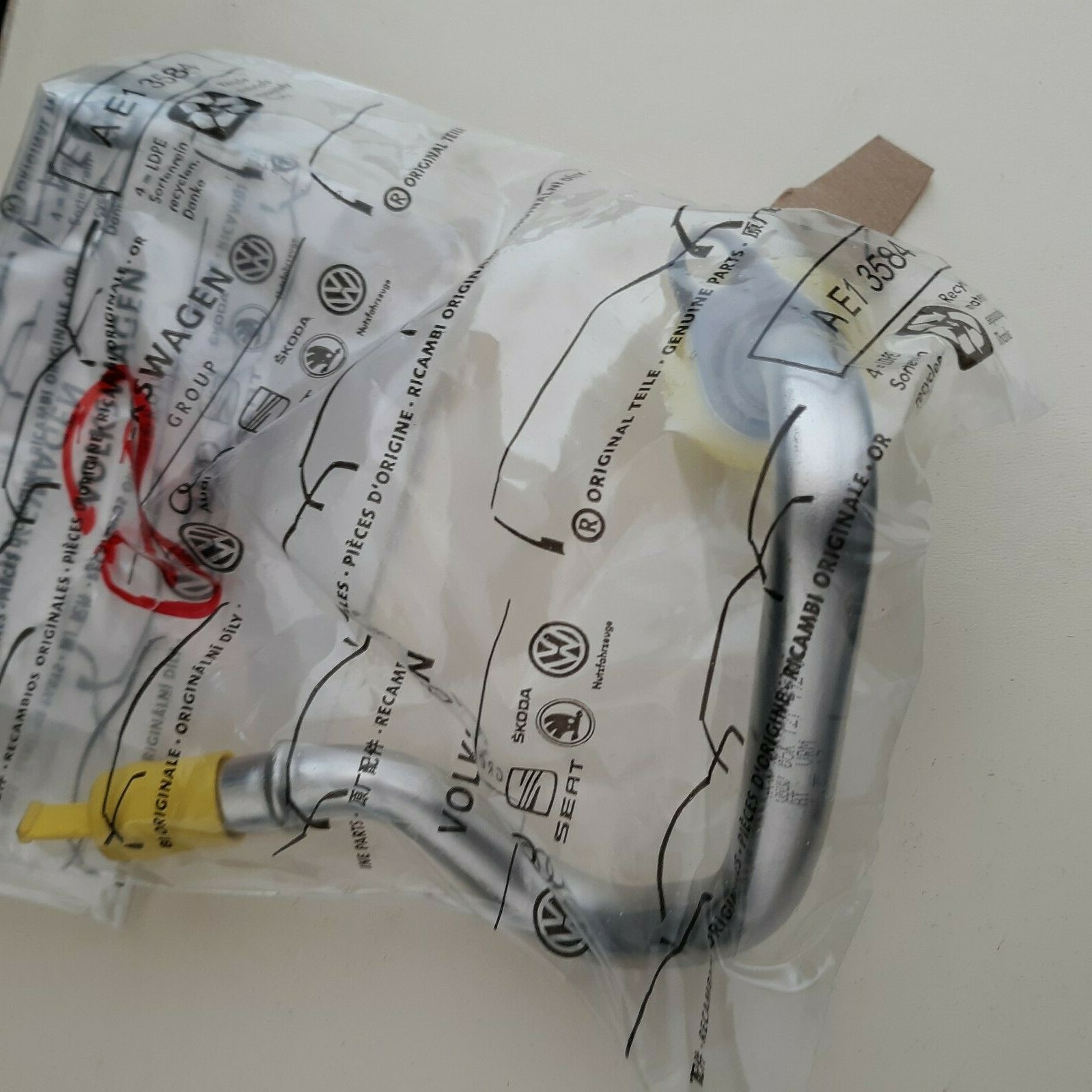 Volkswagen Audi OEM PN 06K121492J Coolant pipe #19 | eBay