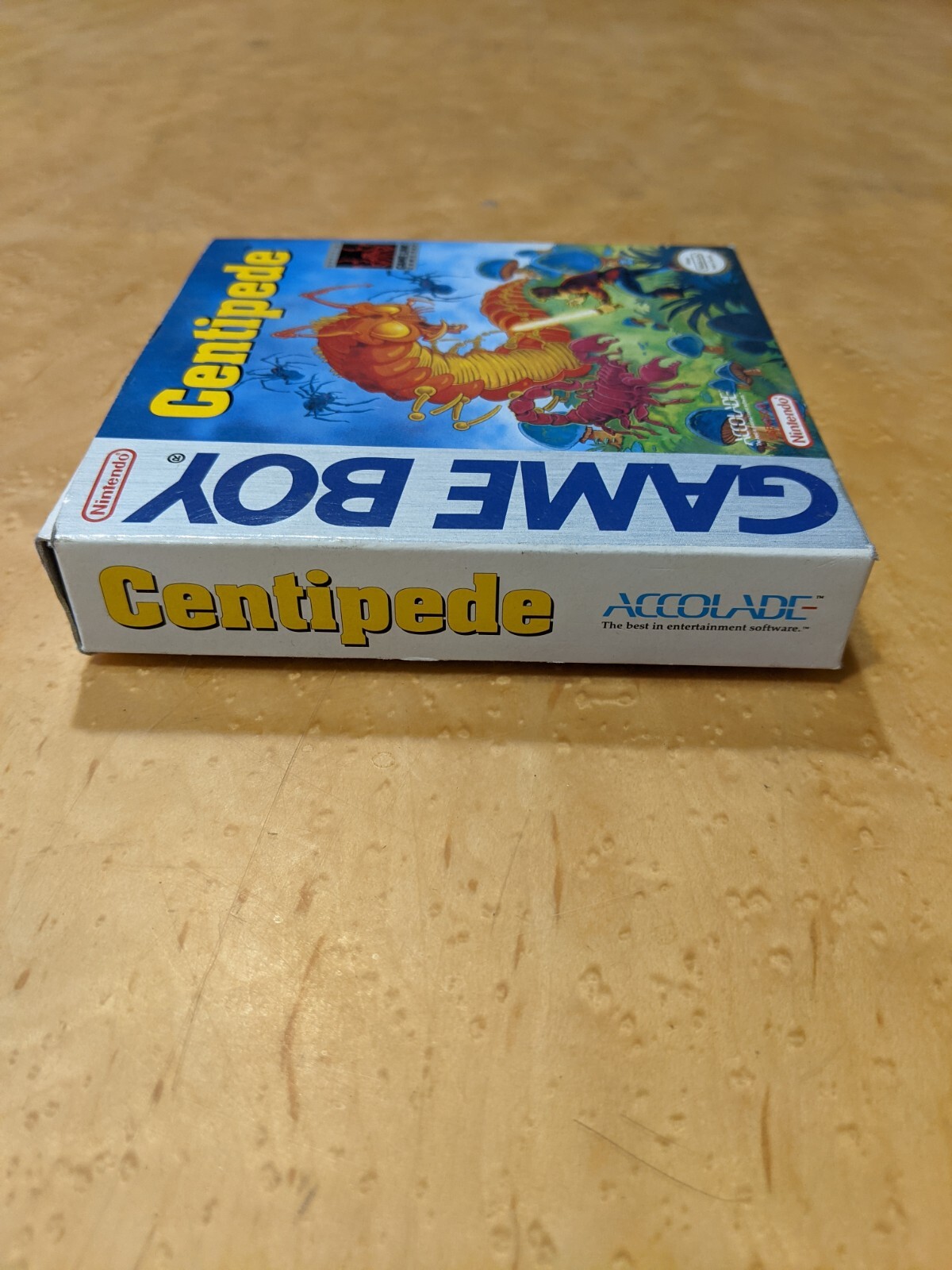 Original Nintendo GameBoy - Centipede (ACCOLADE) CIB, Good Condition ...
