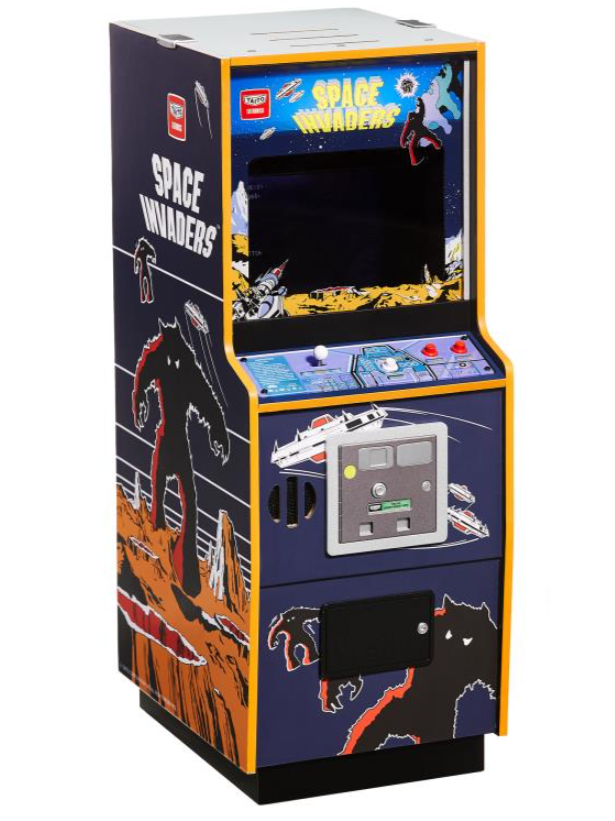 Space Invaders Quarter Size Arcade Cabinet 1/4 Scale + Collector's ...