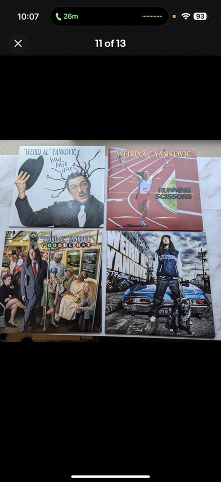 Weird Al Yankovic VINYL Squeeze Box (2017): Complete Legacy boxset w ...