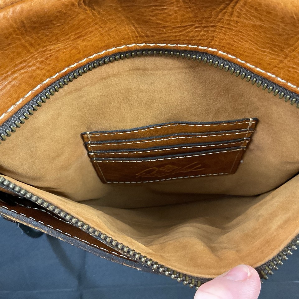 Patricia Nash Francesca Organizer Sling Burnished Tooled Crossbody ...