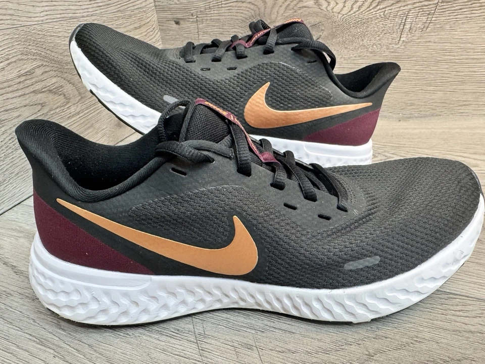Nike Revolution 5 Black Metallic Copper W for sale | eBay UK