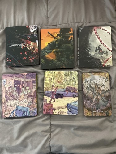 Video Game Steelbook Lot of 6 - NO Games Included! Steelbooks Only | eBay