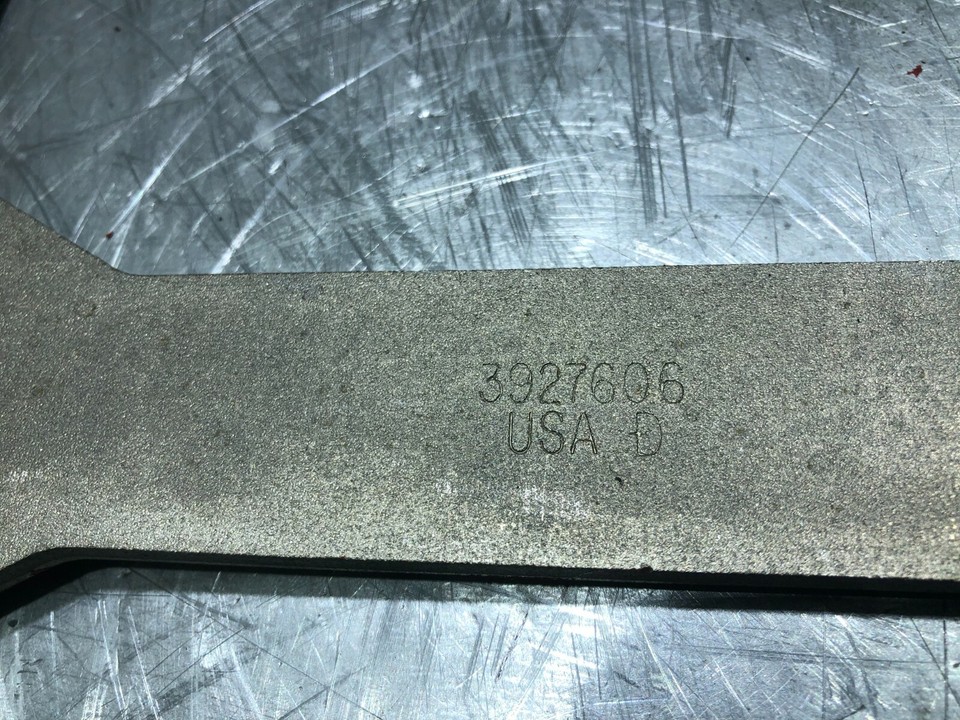 Cummins ISL-G, ISC 8.3 Engine Stiffener Cover Plate 3927606 OEM | eBay
