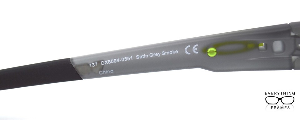 Oakley OX8094 0551 Grey Smoke Splinter 2 Eyeglasses New Authentic 51 | eBay