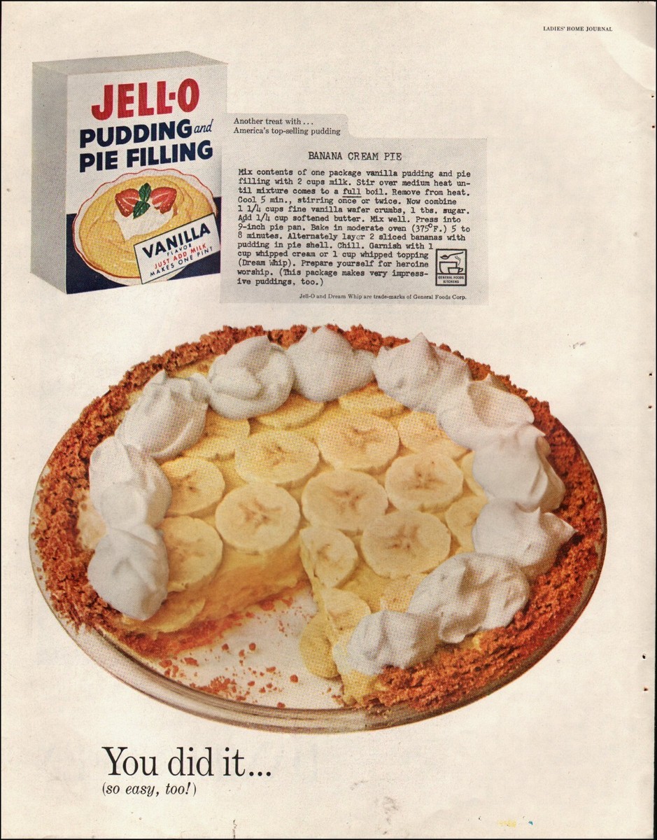 Jello Pudding Pie Recipes